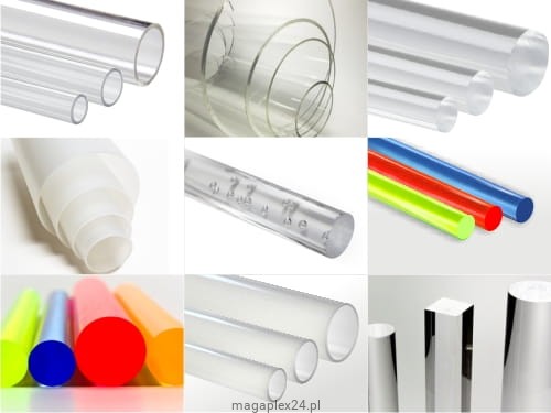 PRĘT 15mm z pleksi plexi PMMA xt, FLUO zielony magaplex24